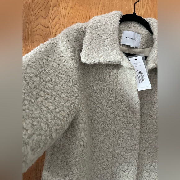 Amour Vert | Jackets & Coats | Amour Vert Noelle Sherpa 34 Length Coat ...